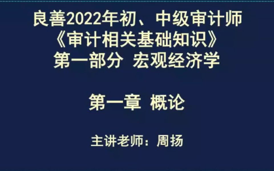 审计师考试课件4