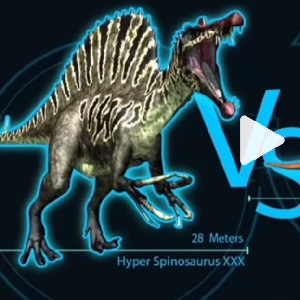 28米的棘龙 