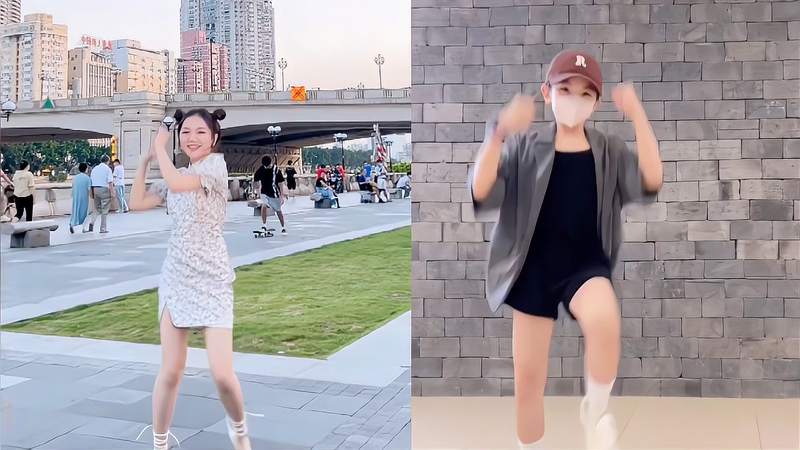 小城夏天 慢动作+常速舞蹈教学,这个小城的夏天很美