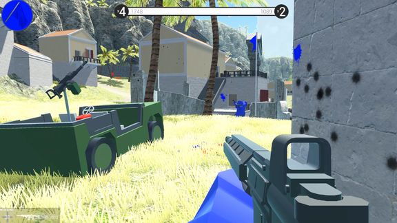 战争模拟器:说好了,这辆架着机枪的战车是我的