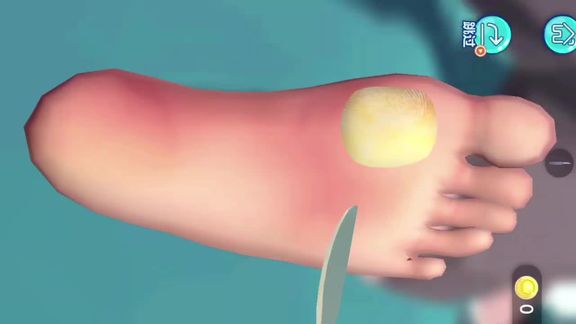 #修脚模拟器# 像对脸护理一样好好对脚