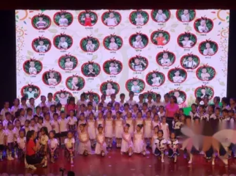 广州黄埔区小天使幼儿园17-大班-诗歌朗诵+毕业歌