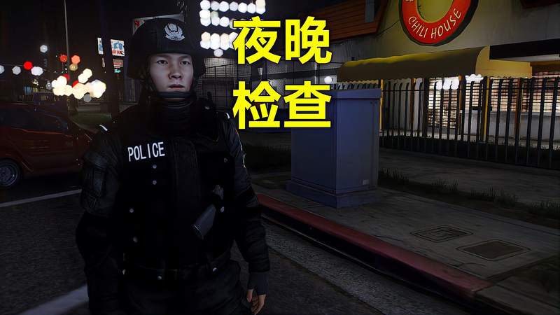 警察任务模拟器 夜间突击检查 查询酒驾人员 发现很多酒驾人员