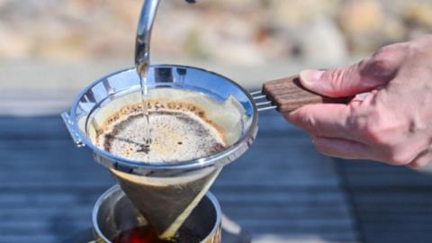国外发明V60手冲咖啡壶,兼具口感和便捷,上班族的必备之物!