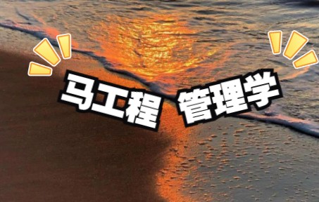 【组织文化】马工程管理学