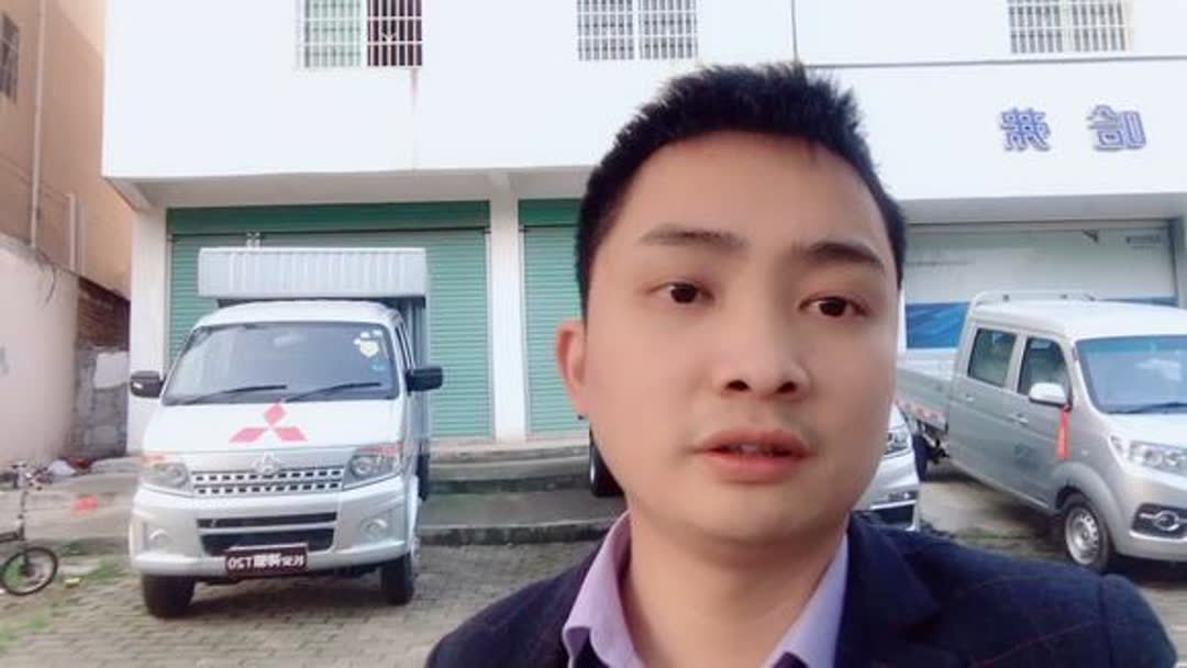 长安神骐双排箱式货车,后双轮拉货能拉两顿以上,致富路上好帮手