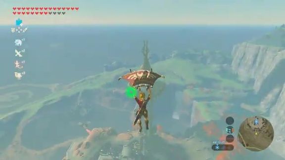 《塞尔达传说:荒野之息》达人花样爬高塔 脑洞突破打造创意玩法