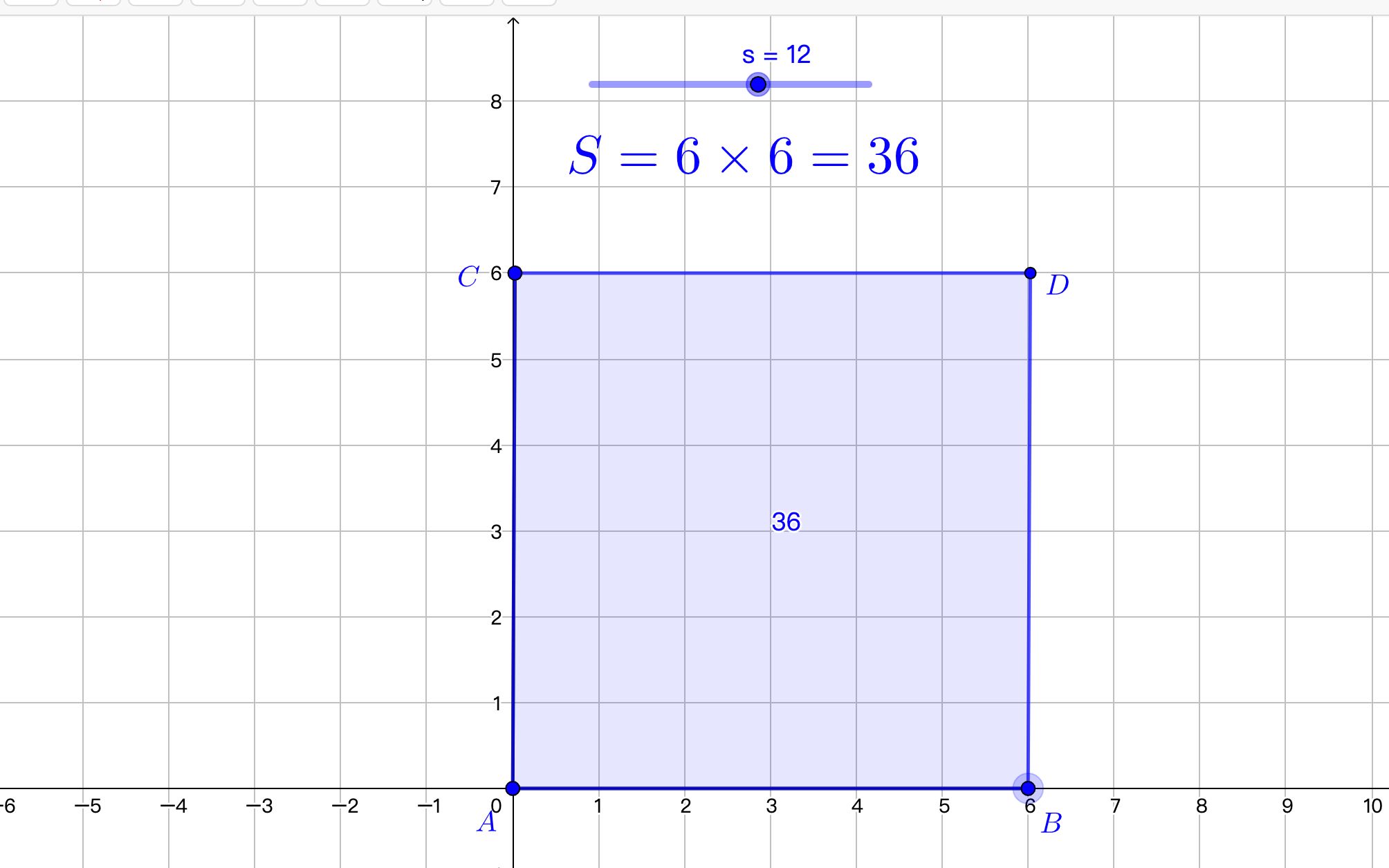 定周长的矩形面积