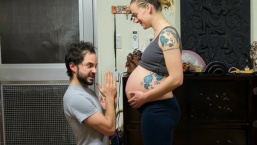 静态动画.怀孕十个月的漫长过程