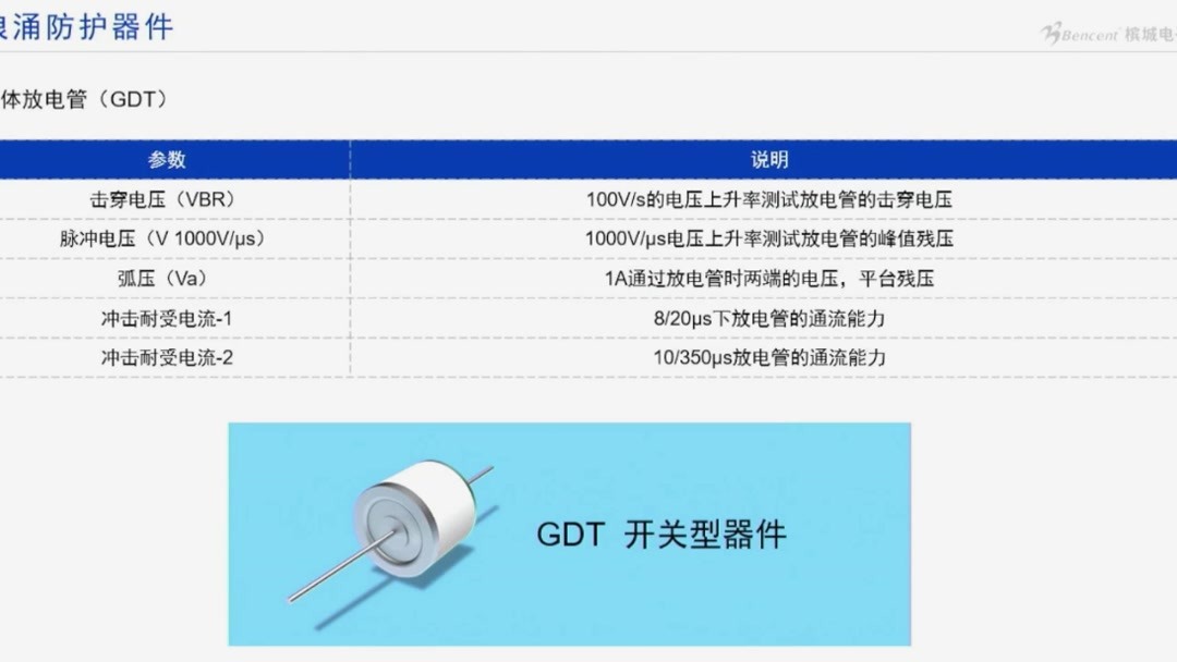 气体放电管的参数你真的理解吗?