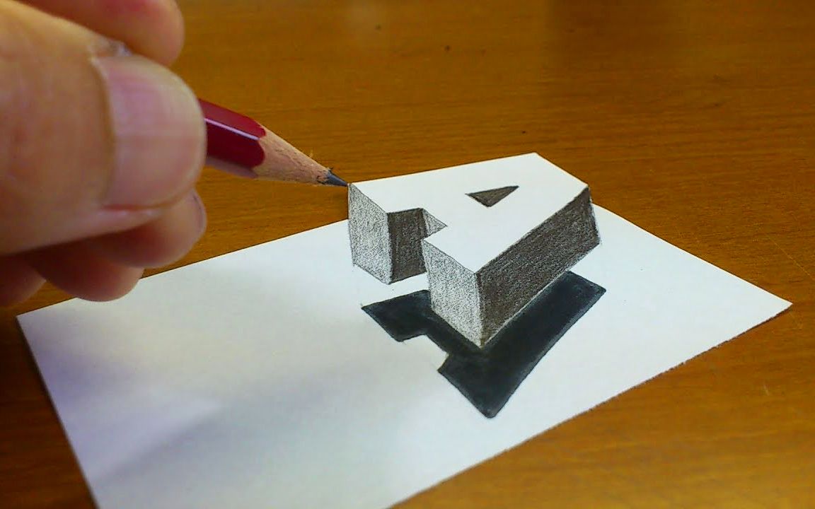 这涂鸦,我给100分!教你画五种高逼格立体涂鸦,吓得我怀疑人生!