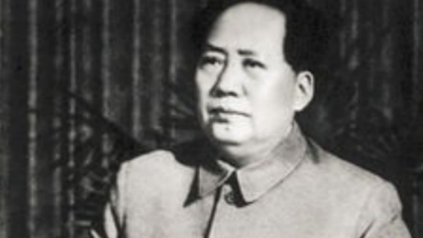珍贵影像:1949年中央全会召开,毛主席在台上给代表们讲话