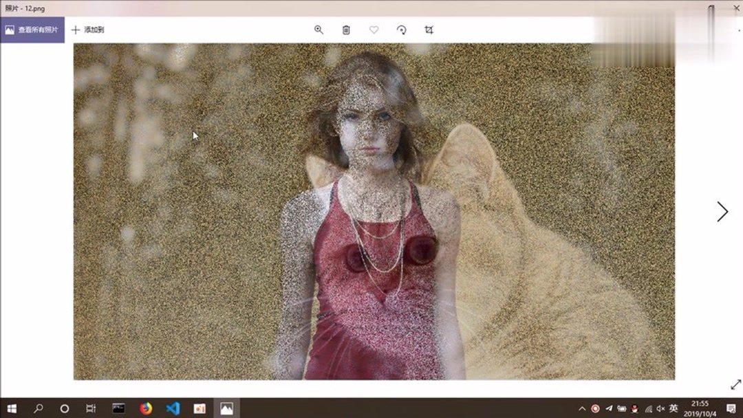 这是把两张图片合成一张的程序