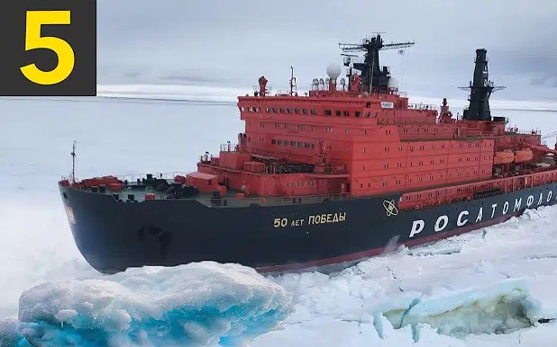 5艘世界上最令人惊讶的破冰船【Hansunbake/猎奇】