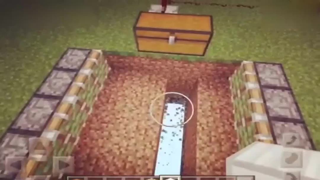 我的世界红石活塞箱子陷阱(小学森)