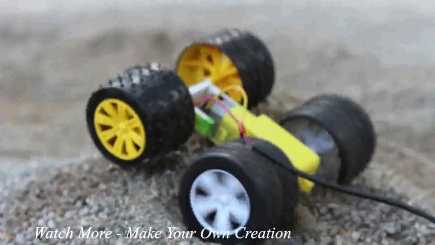 制作一辆手摇发电的电动汽车玩具