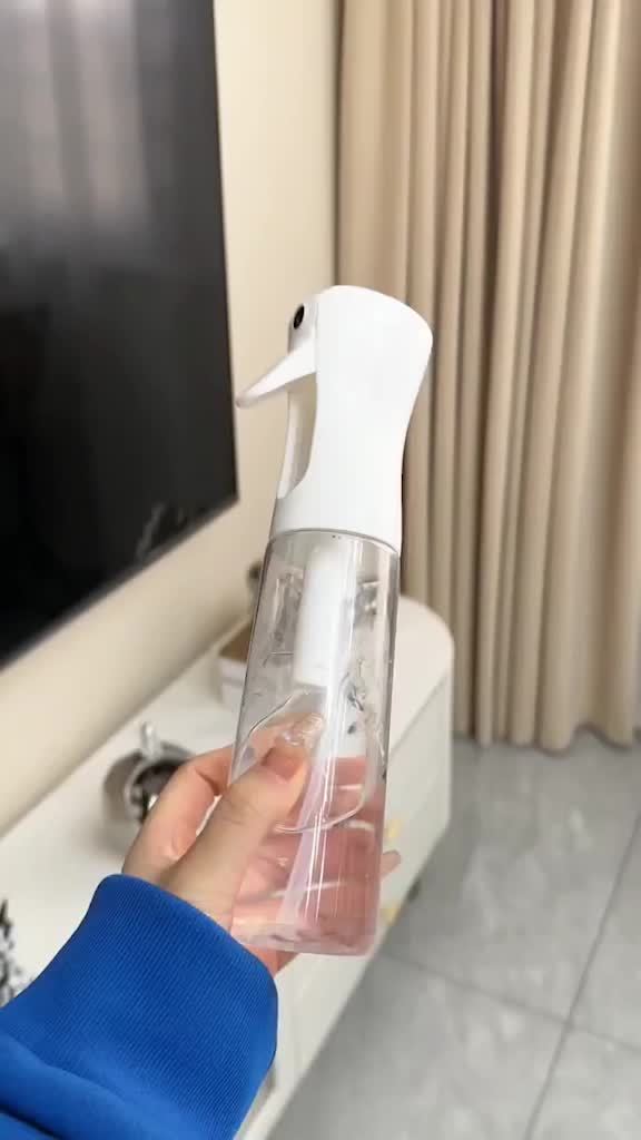 新款高压持续喷雾瓶细雾植物多肉补水清洁家用酒精消毒浇花喷壶