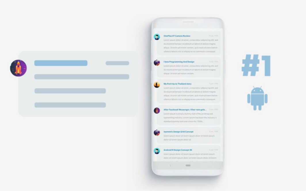 Android studio 菜单动画设计制作分享ItemView P1
