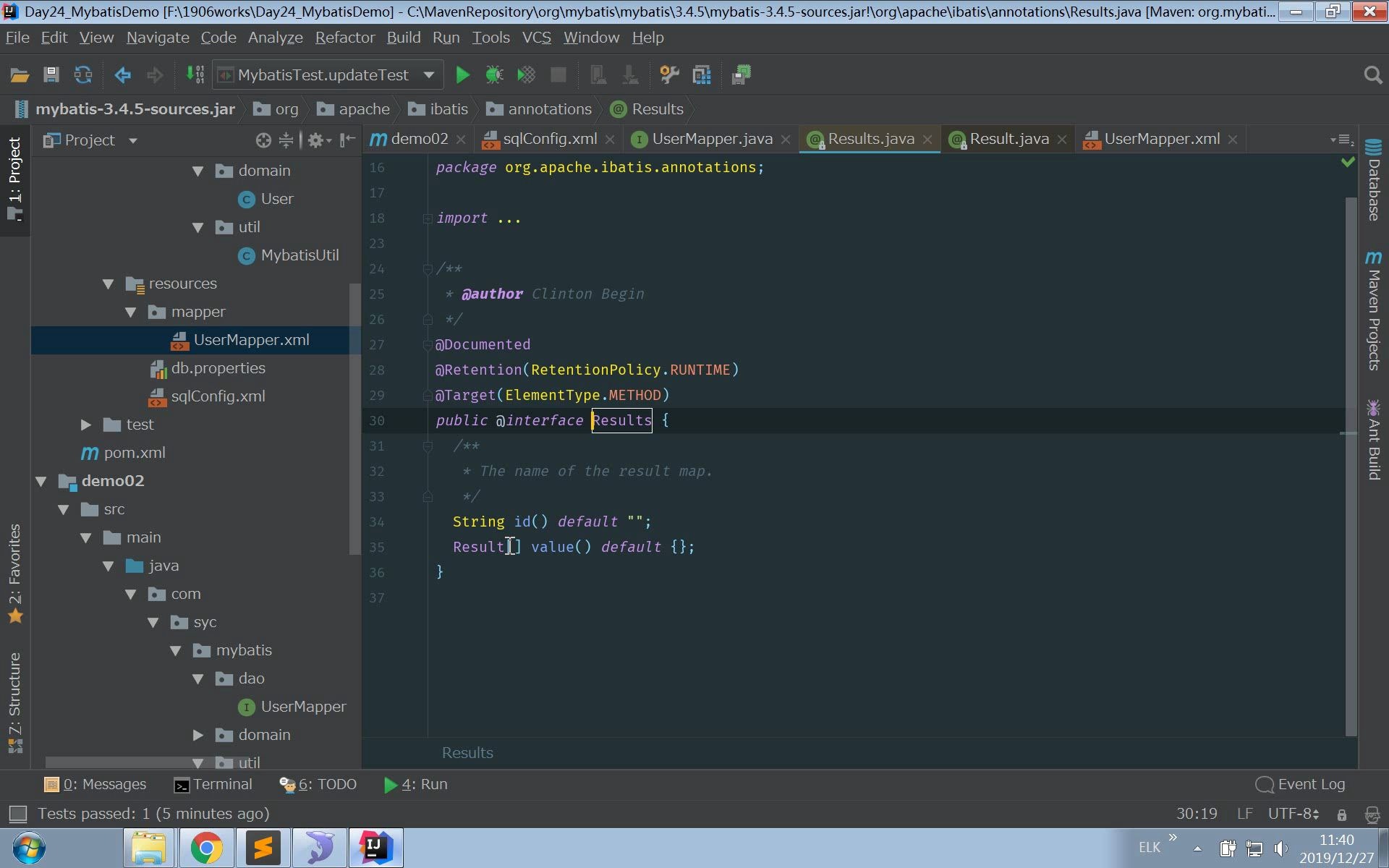 day11_04_mybatis中以注解方式实现数据库查询详解