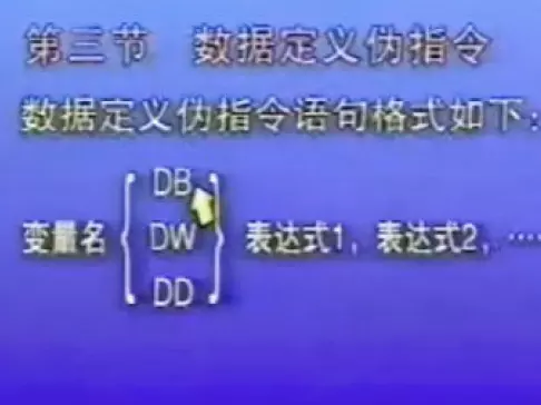计算机组成原理和汇编语言12