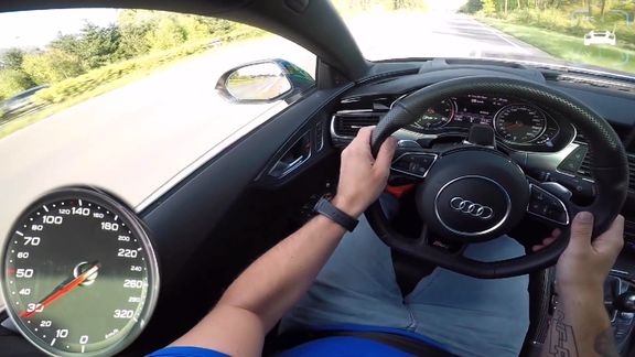 测试一下奥迪rs7的性能