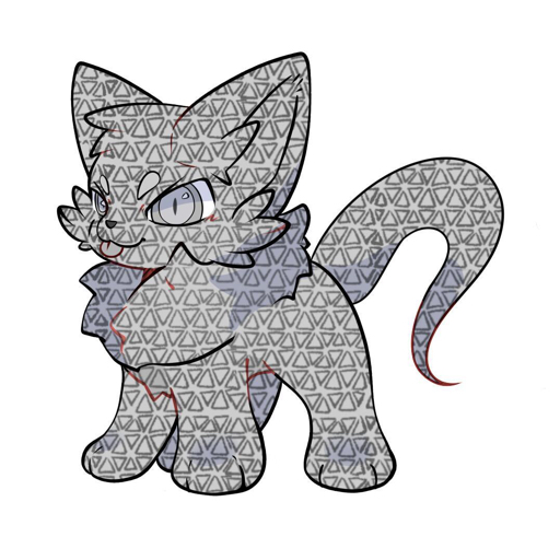 三维立体的鲛肌 