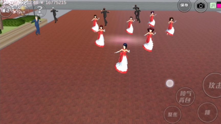 樱花校园模拟器:排练舞蹈✨