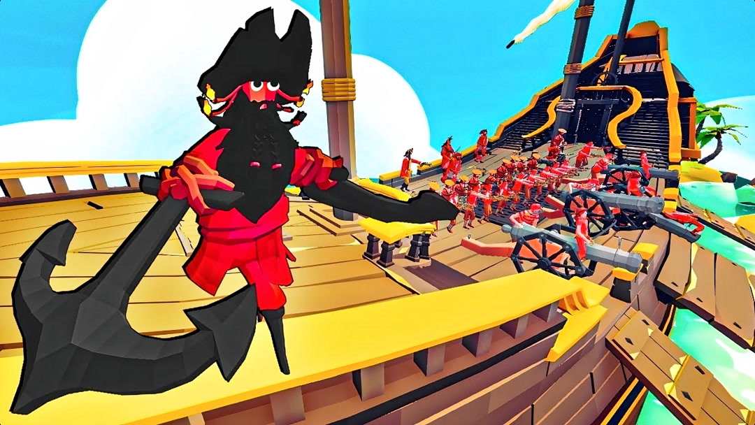 全面战争模拟器:传奇海盗和仙人掌打起来了?这是什么奇葩!