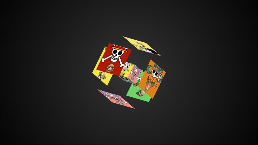 HTML5+CSS3小实例之3D立方体旋转相册