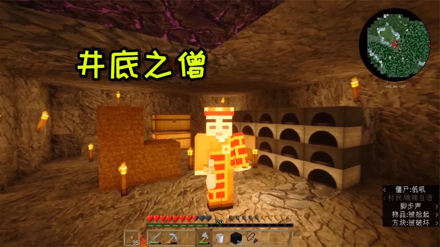 我的世界憨憨生存4:江叔住井下?正经家族齐参观