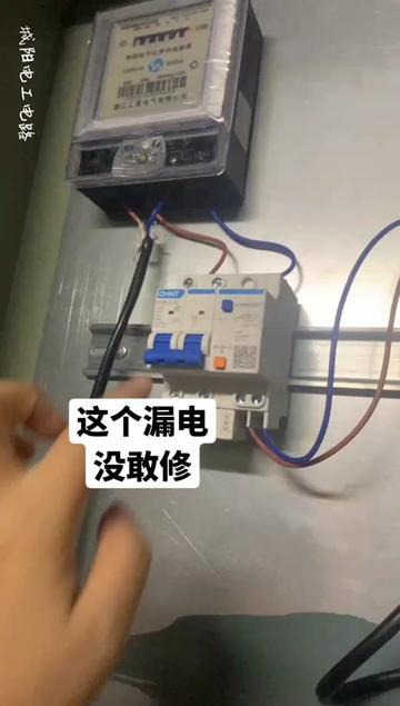 这个漏电故障我没搞定,测出来了,没敢修