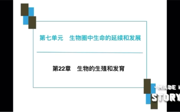 生物的生殖和发育