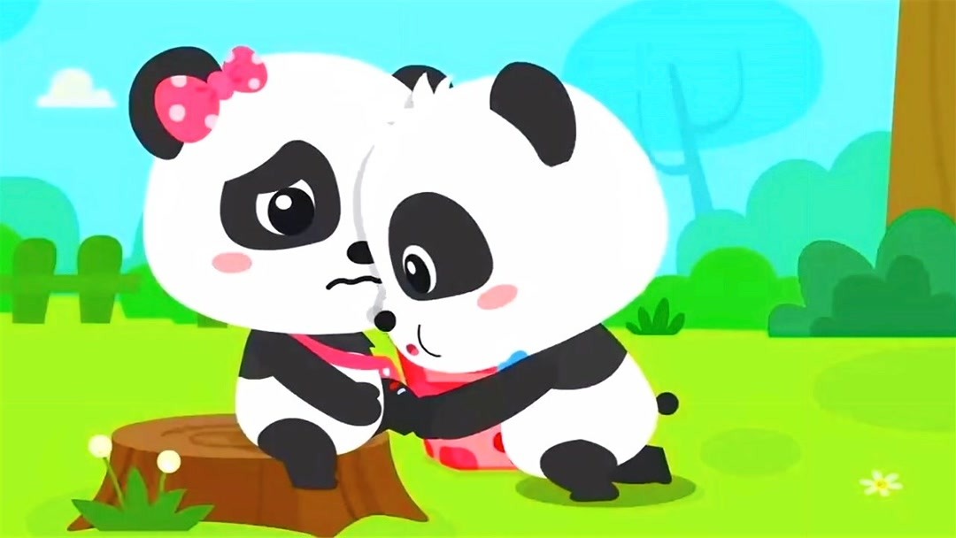 宝宝巴士动画第1季:妙妙摔倒受伤了,好痛啊!