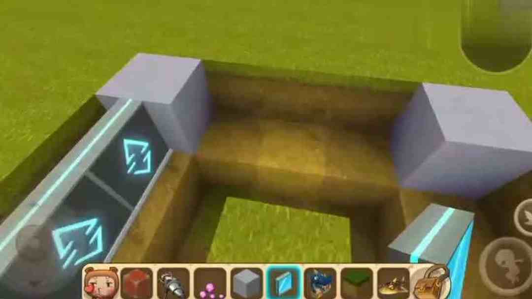 迷你世界教程:穿越飞机场只需要这几步,是不是很简单呢!