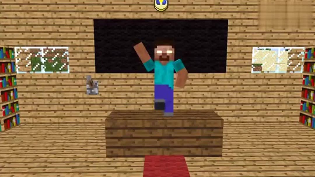 我的世界动画片怪物学院全集 Him竟然打不过末影龙?原来他是故意