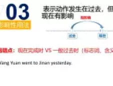 【时态】现在完成时