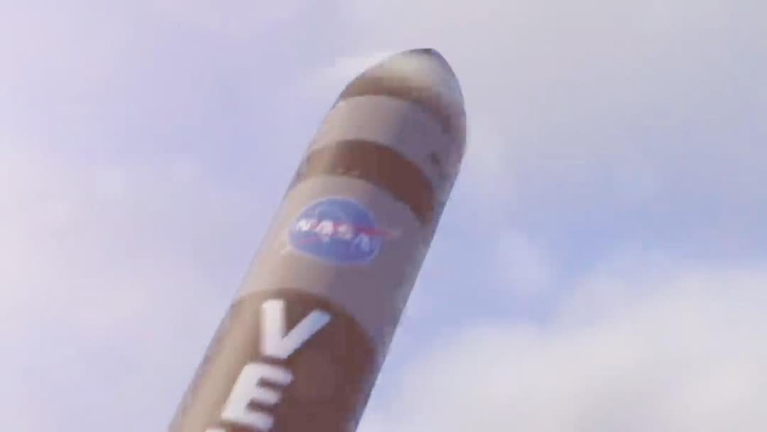 NASA企业级火箭搭载微型卫星首飞模拟动画