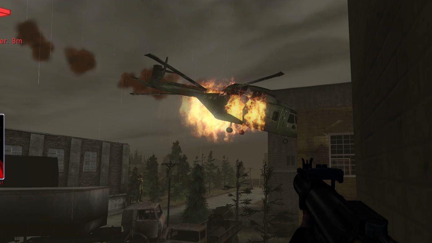 ...空间1】和美国玩家玩第三方剧情模式地图,这图剧情演出还有点意思