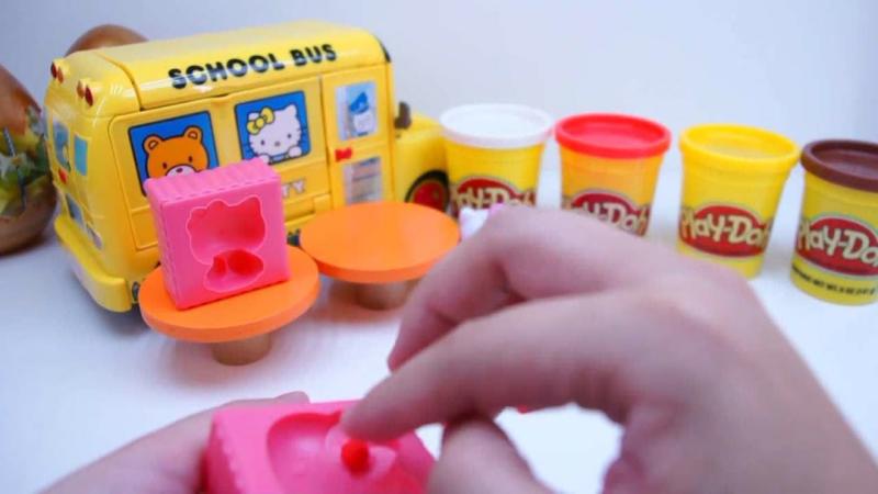 用培乐多黏土来制作卡通模型