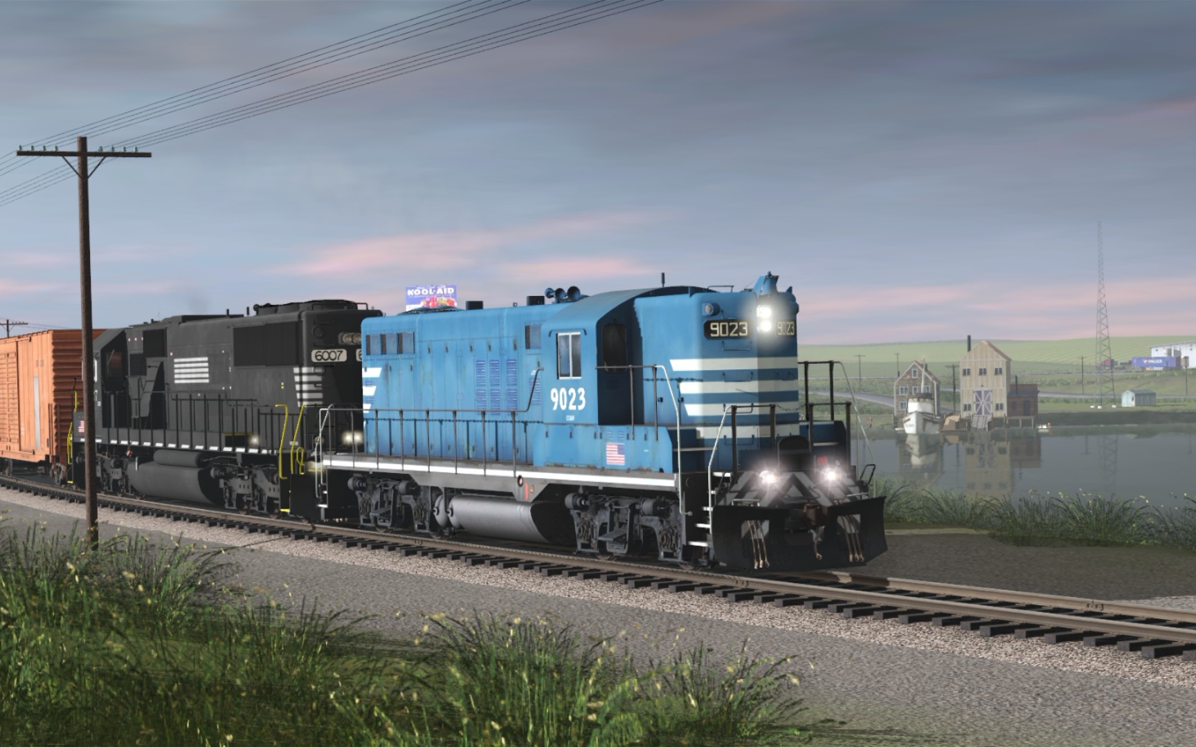 【实况模拟列车19】美国中部农业小日常