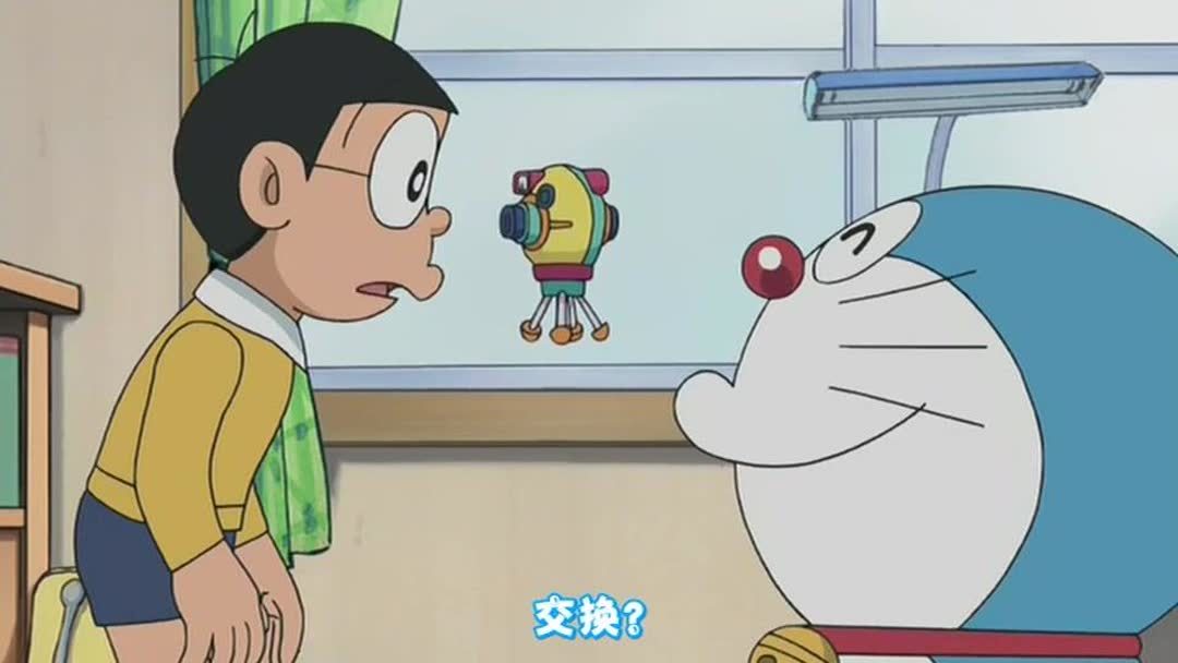 哆啦A梦:大雄嫉妒哆啦A梦轻松,哆啦A梦:那就交换身体吧!