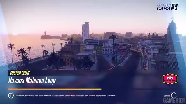 赛车计划3先行演示--思域Type-R古巴哈瓦那