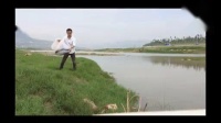 我在飞盘式手抛网手撒网视频截了一段小视频