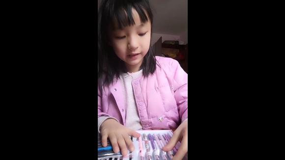 妈妈给我买的新钢笔