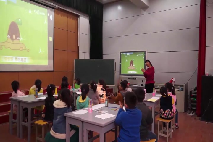 【获奖】湘美版湘教版小学美术一下《1小雨沙沙》-王老师优质课公开...