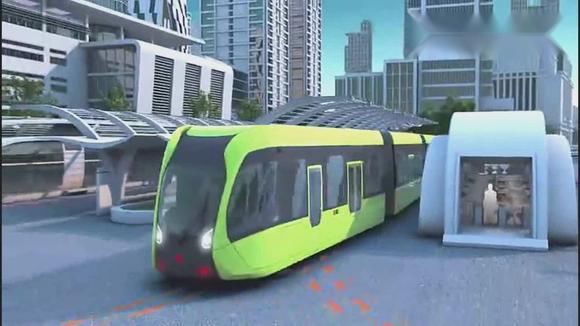 中国造出世界首列无轨列车,轰动全球,老外纷纷求合作!