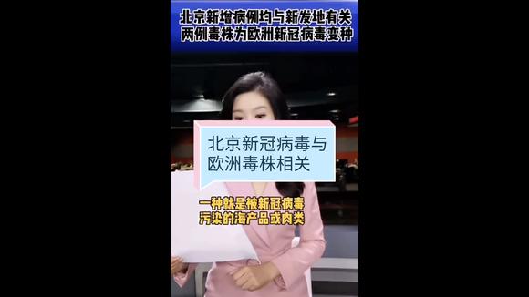 北京新冠病毒与欧洲毒株相关。