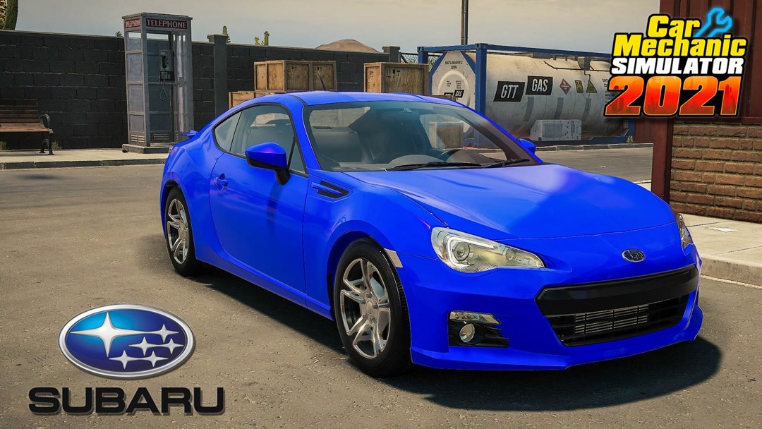 《汽车修理工模拟2021》修复一辆废车场的斯巴鲁BRZ