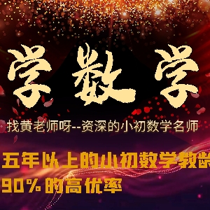 广州数学黄老师 