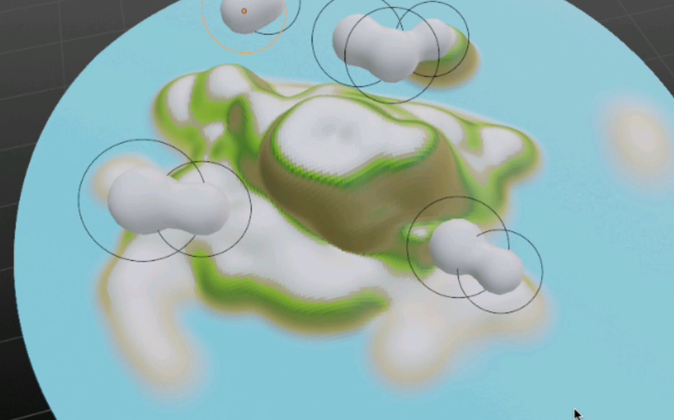 blender 地形创建